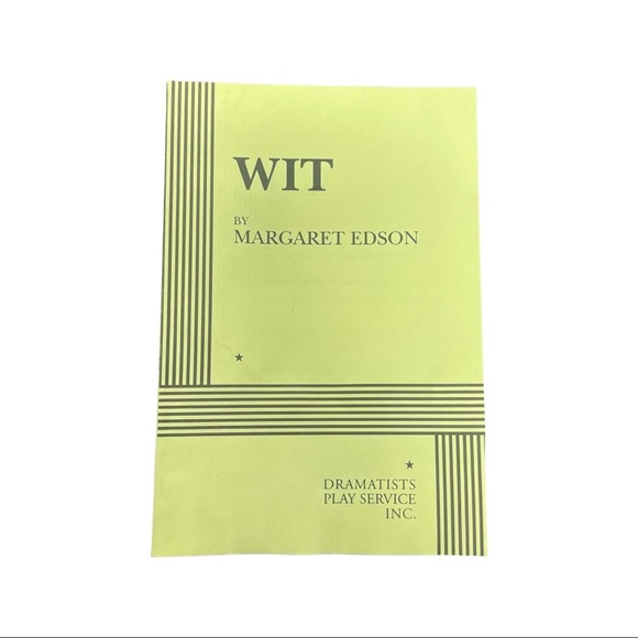 Dramatists Play Service | Other | Wit By Margaret Edson | Poshmark